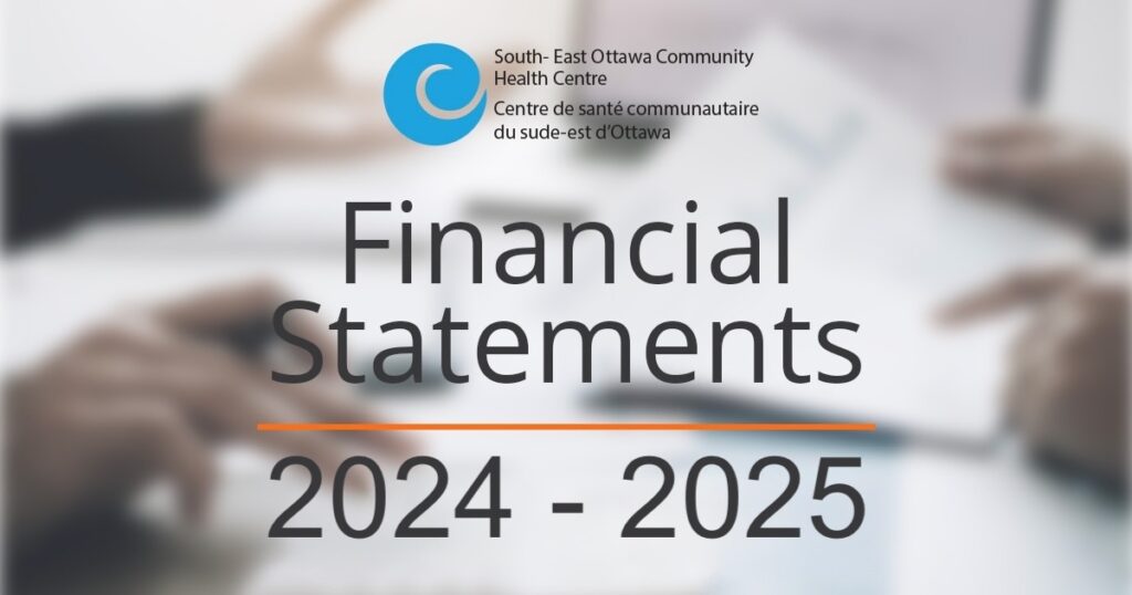Financial Statements | South East Ottawa Community Health Centre